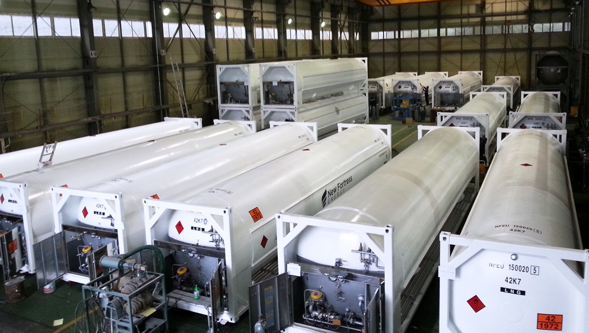 T75 40ft Cryogenic LNG ISO Tanks - Long Beach T75 40ft Cryogenic LNG ISO Tanks - Long Beach
